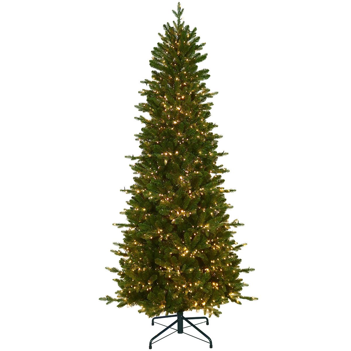 7.5 Foot Alberta Spruce Life-Like Tree With 1500 3MM Color Changing LED ...