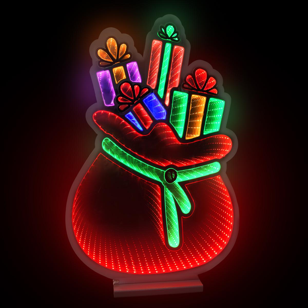 Gift Bag 23.5 Inch Infinity Light LED Display