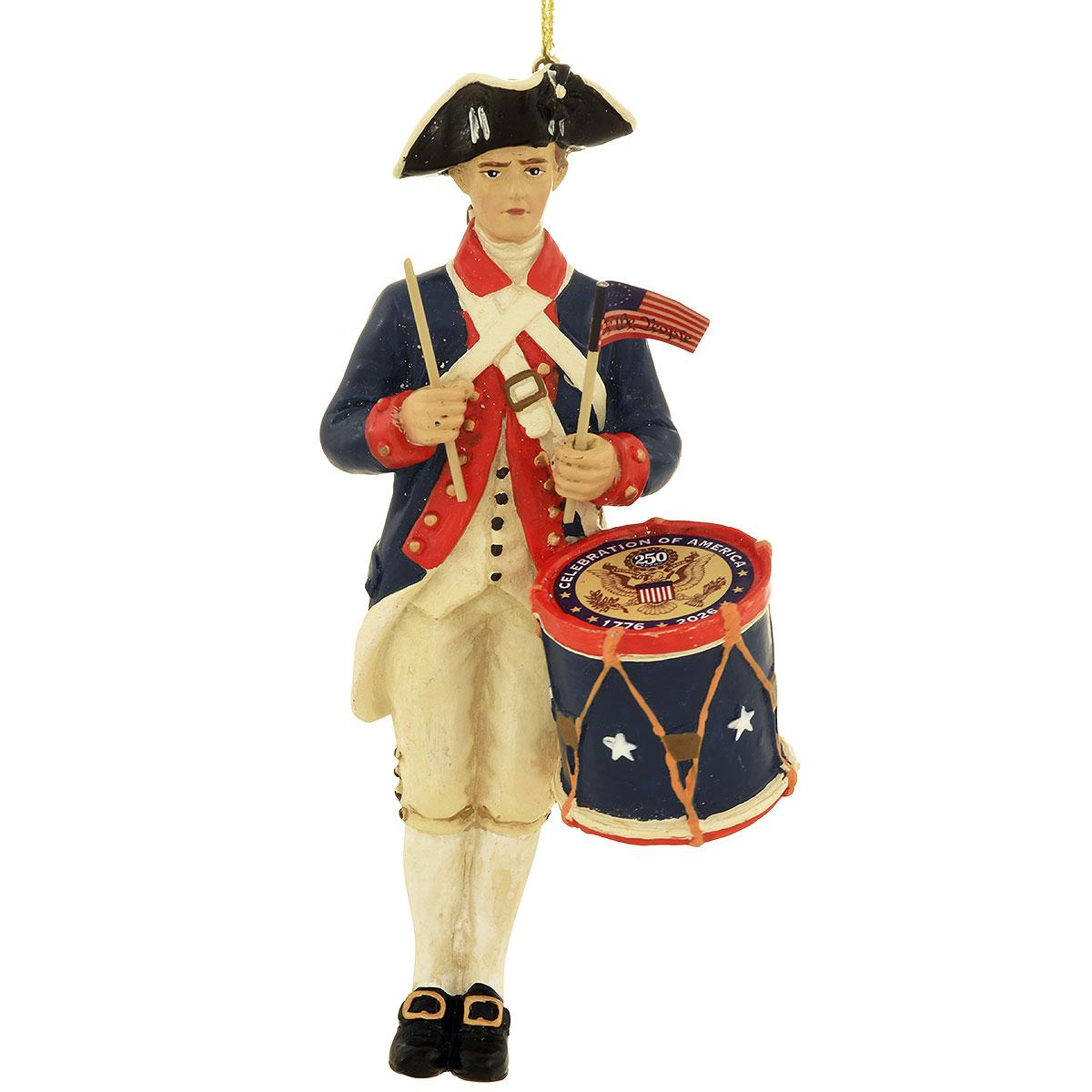American Minute Man 250th Anniversary Ornament