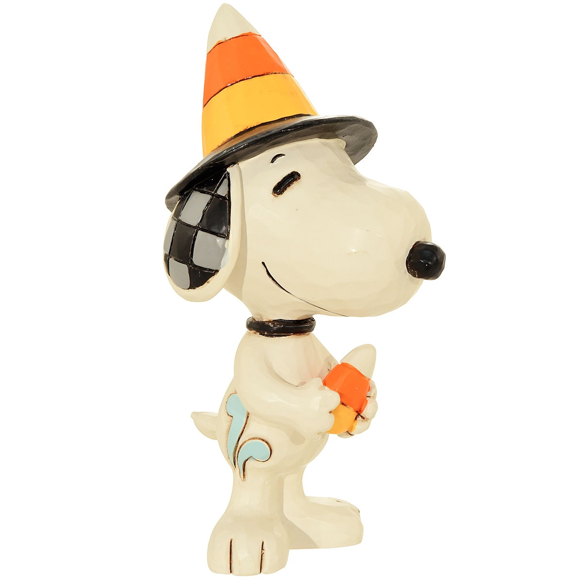 Snoopy Candy Corn Hat Mini Jim Shore Figure
