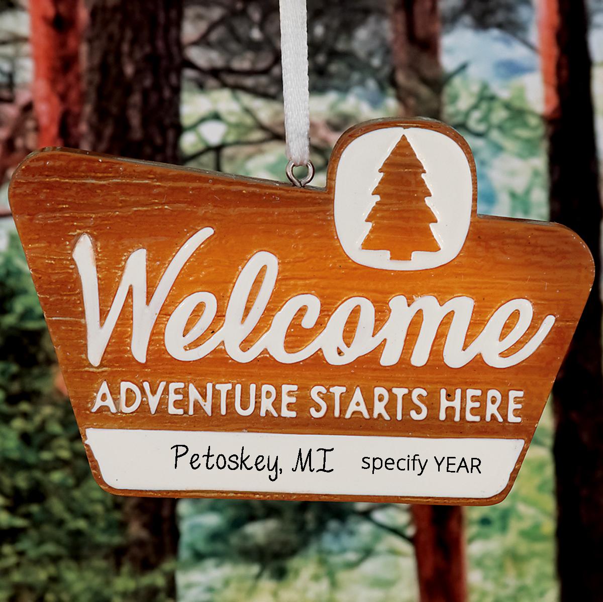 Personalized Welcome To The Park Sign